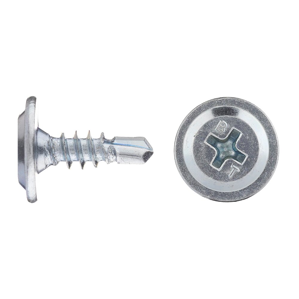 Саморезы с прессшайбой со сверлом усиленные BULLIT 4,2х13 мм 25 шт