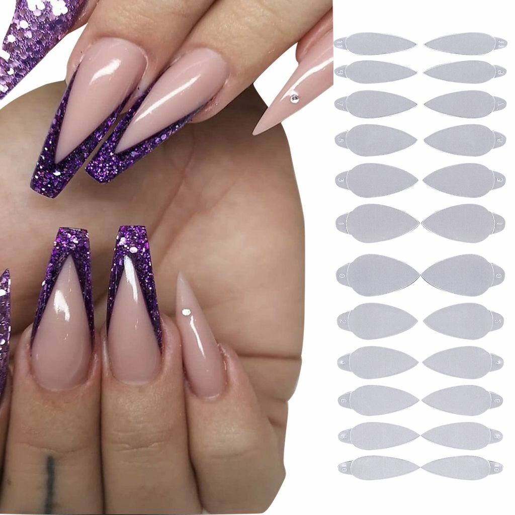 Французские типсы для ногтей, Руководство по рисованию, Наклейки, Маникюрные трафареты, Инструменты нейл-арта