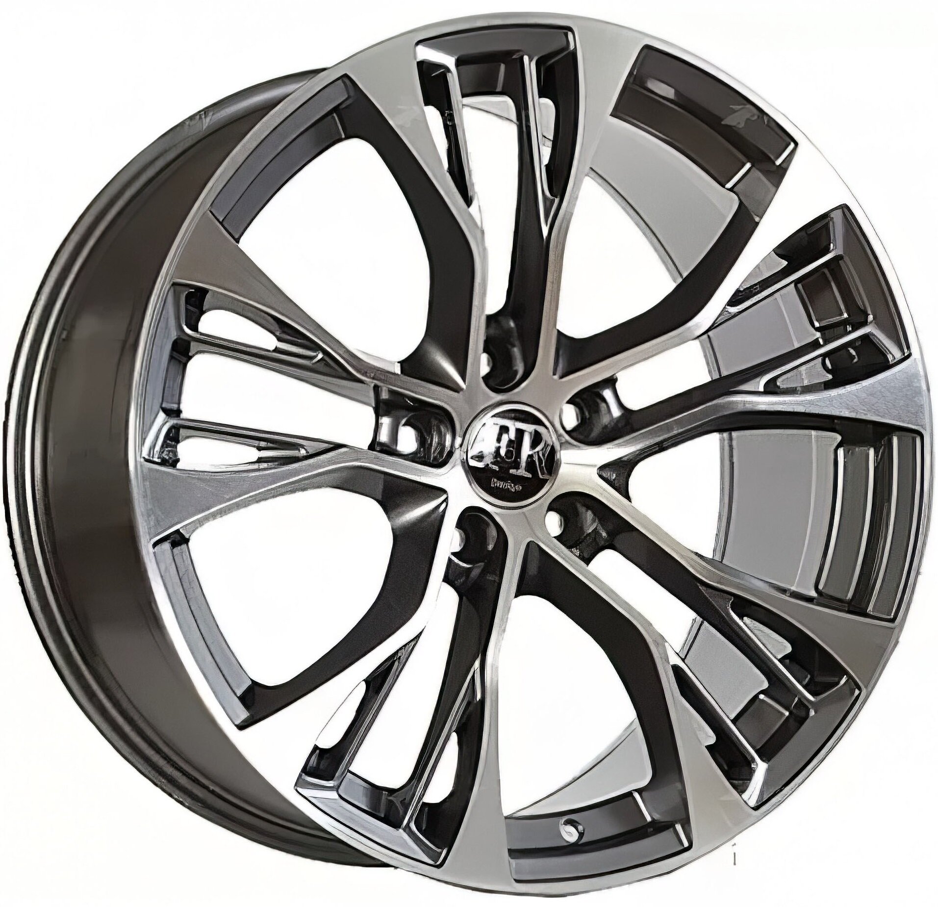 Диски легковые литые 10.0*20 5*120 et40 h74.1 FR Replica B 5738_MG GMF 2шт графит(цвет)