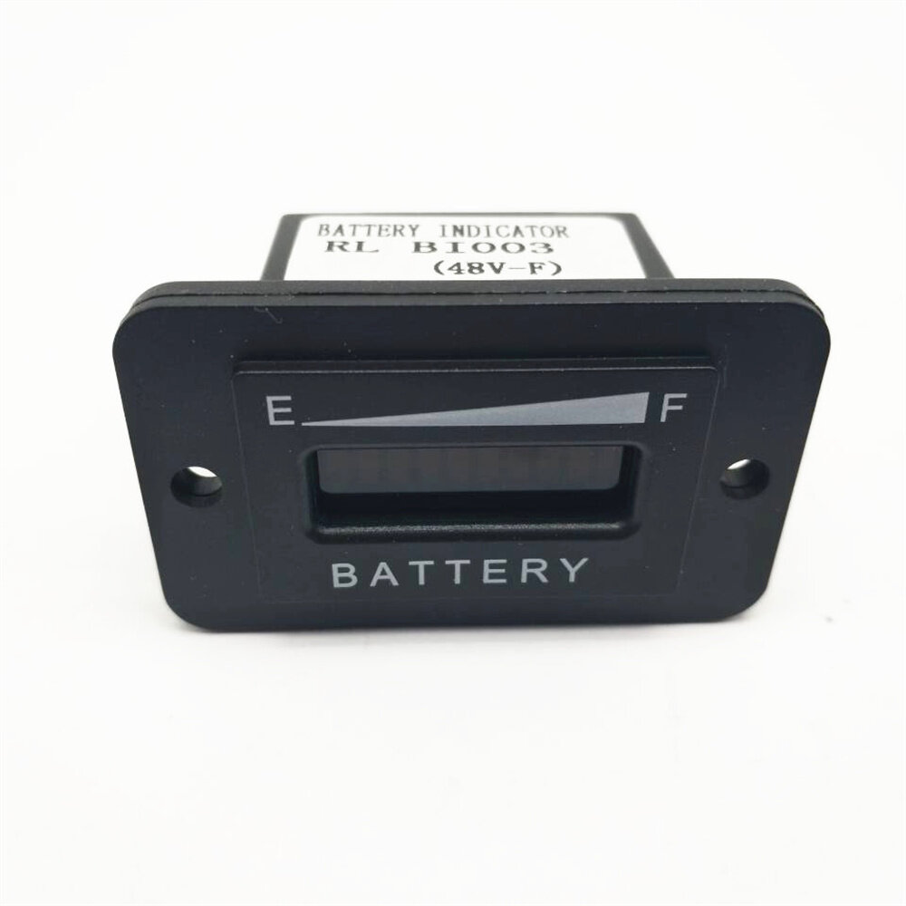 Индикатор уровня заряда аккумулятора 48 в с led-дисплеем для ezgo club car, yamaha cart, atv, utv, лодок