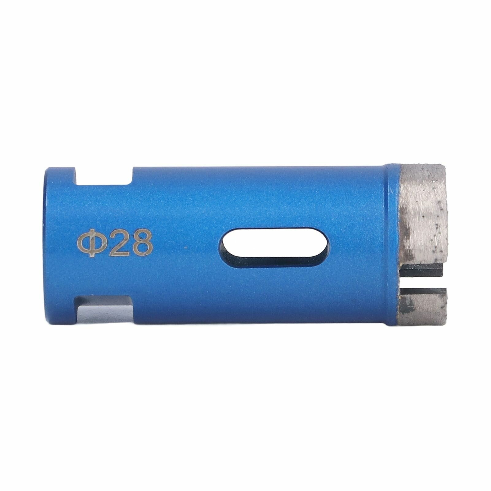 Алмазное сверло M14 с резьбой, инструмент для отверстий в мраморе и граните 28мм