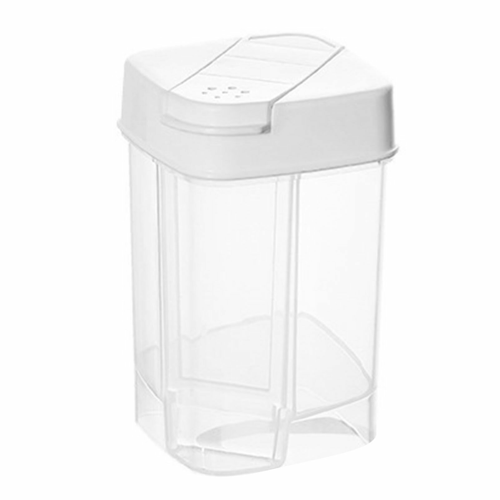 Банка-дозатор для приправ в японском стиле с двойной крышкой, большой пластиковый герметичный контейнер для соли, сахара и крупных частиц