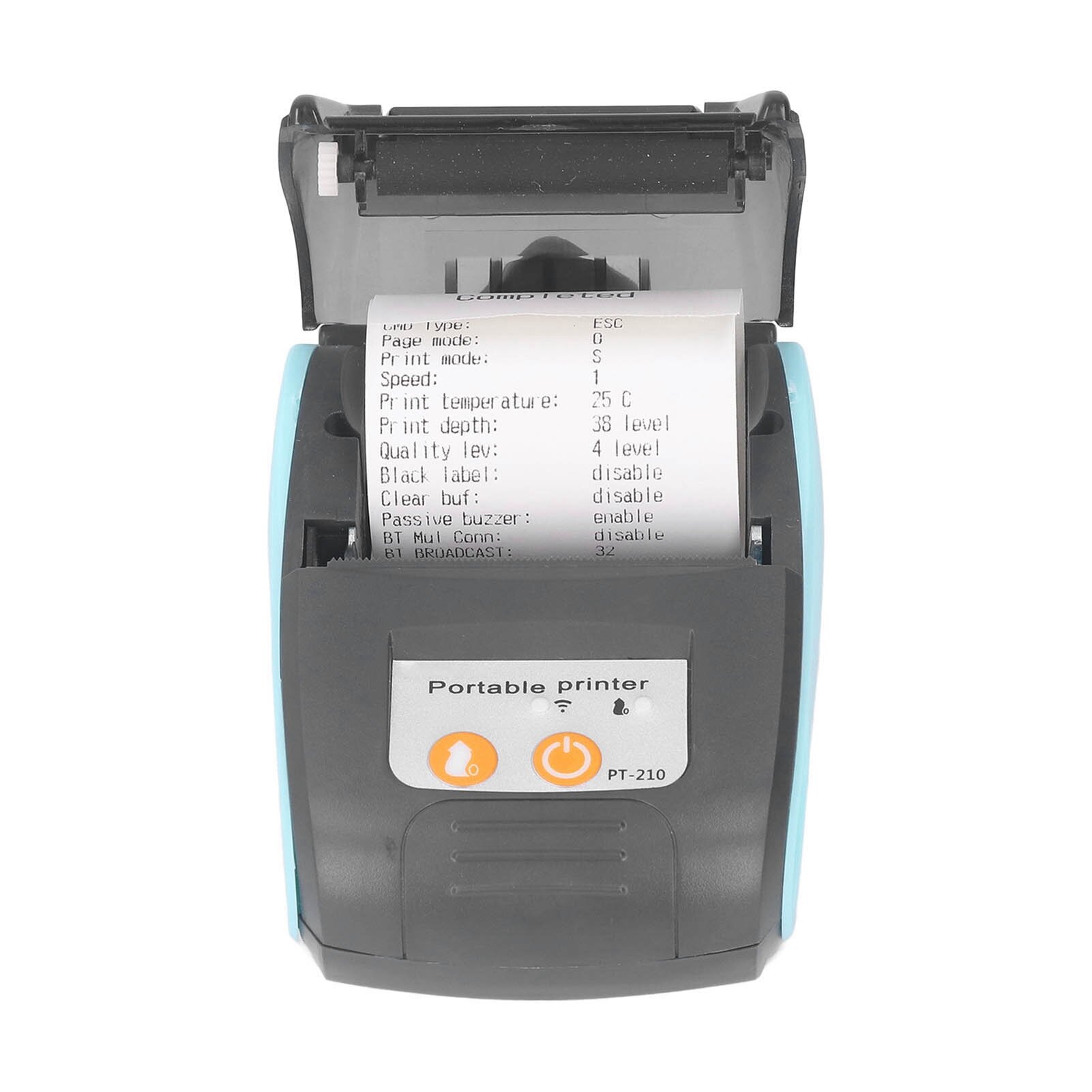 58мм беспроводный Bluetooth термопринтер квитанций для магазинов одежды с питанием DC7,4V и крышкой