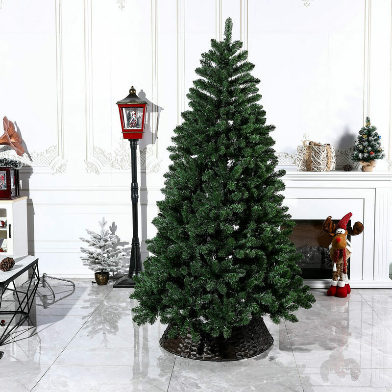 Елка ПВХ, 270см, 300 веток, из ротанга