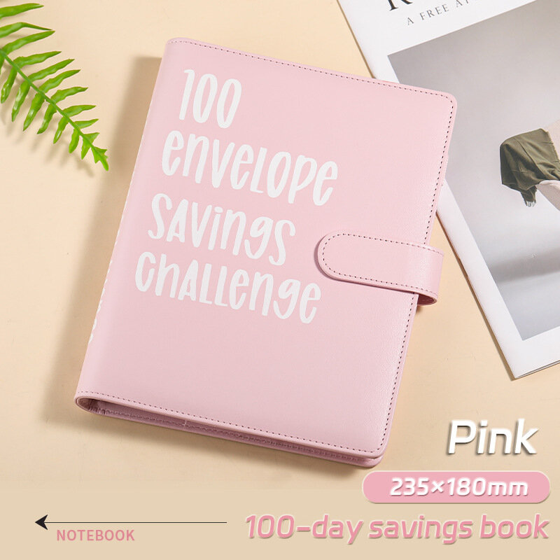 100-дневный челлендж конвертов, 100-дневный челлендж для пар, экономия денег, книга для сбережений, папка