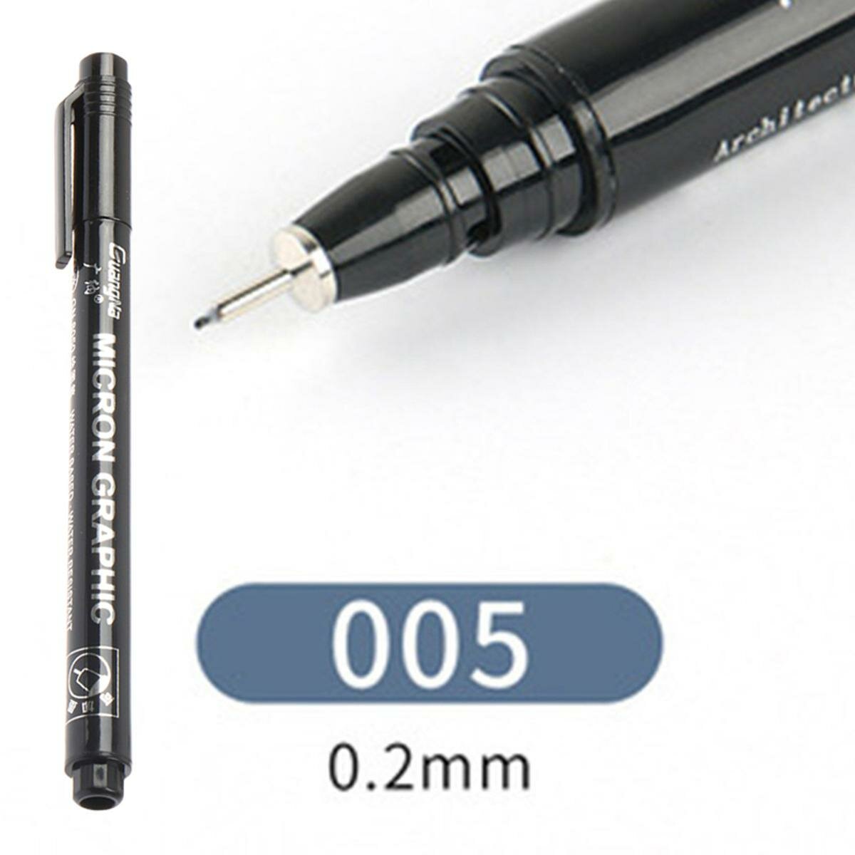 Ручка для граффити для дизайна ногтей Водонепроницаемая кисть для рисования линий своими руками Детали Инструмент для ди