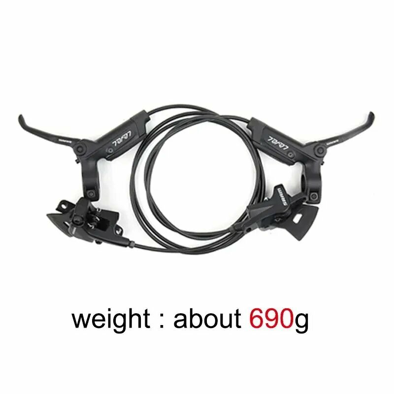 Гидравлический дисковый тормоз SRAM LEVEL,800-1500 мм, пара, встроенный тормозной шланг