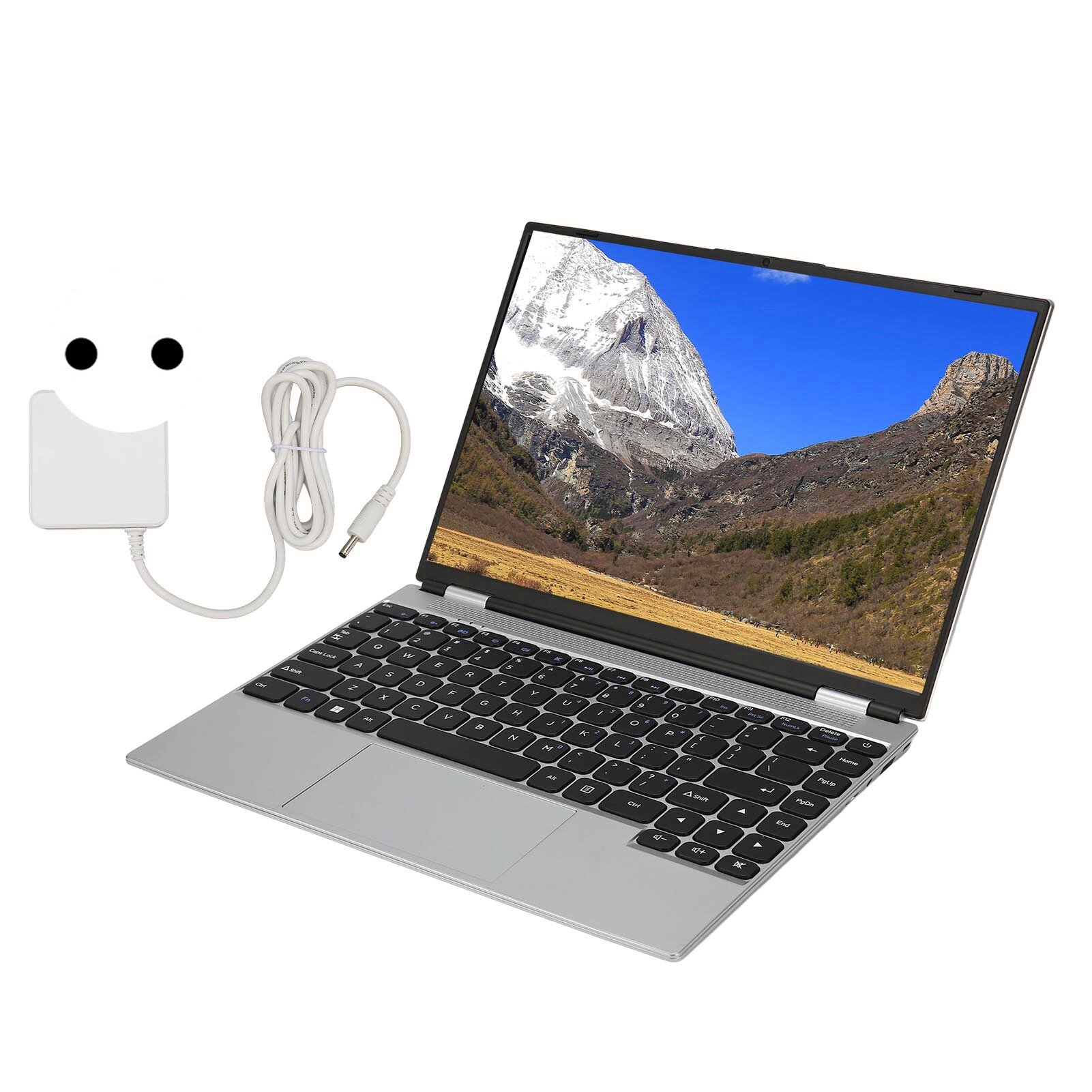14 -дюймовый ноутбук для Win 11 Pro для N5095 Процессор 8GB 1920x1200 IPS 2,4G 5G Wi -Fi Business Naptop Silver