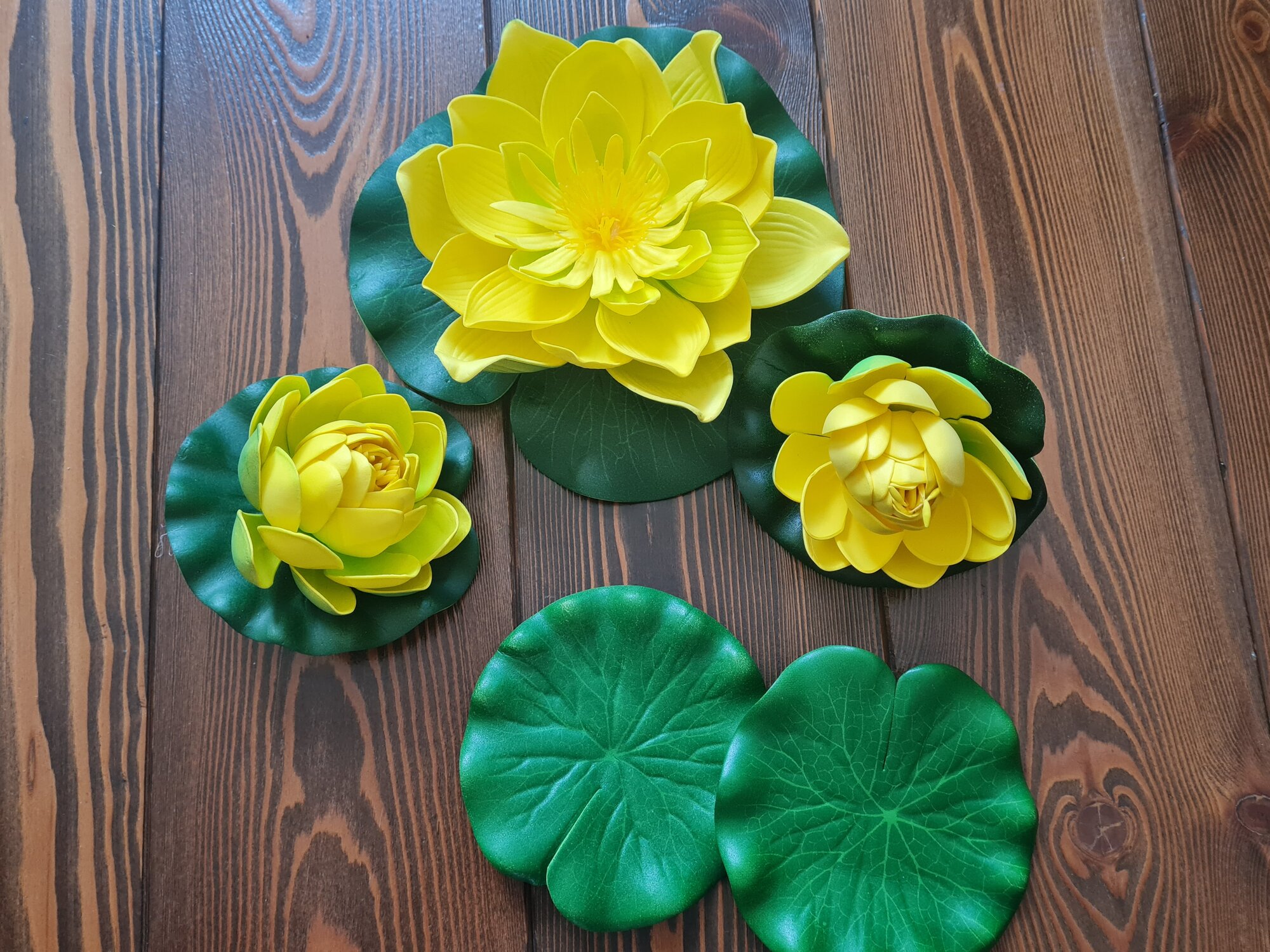 Набор кувшинок для пруда-5 шт