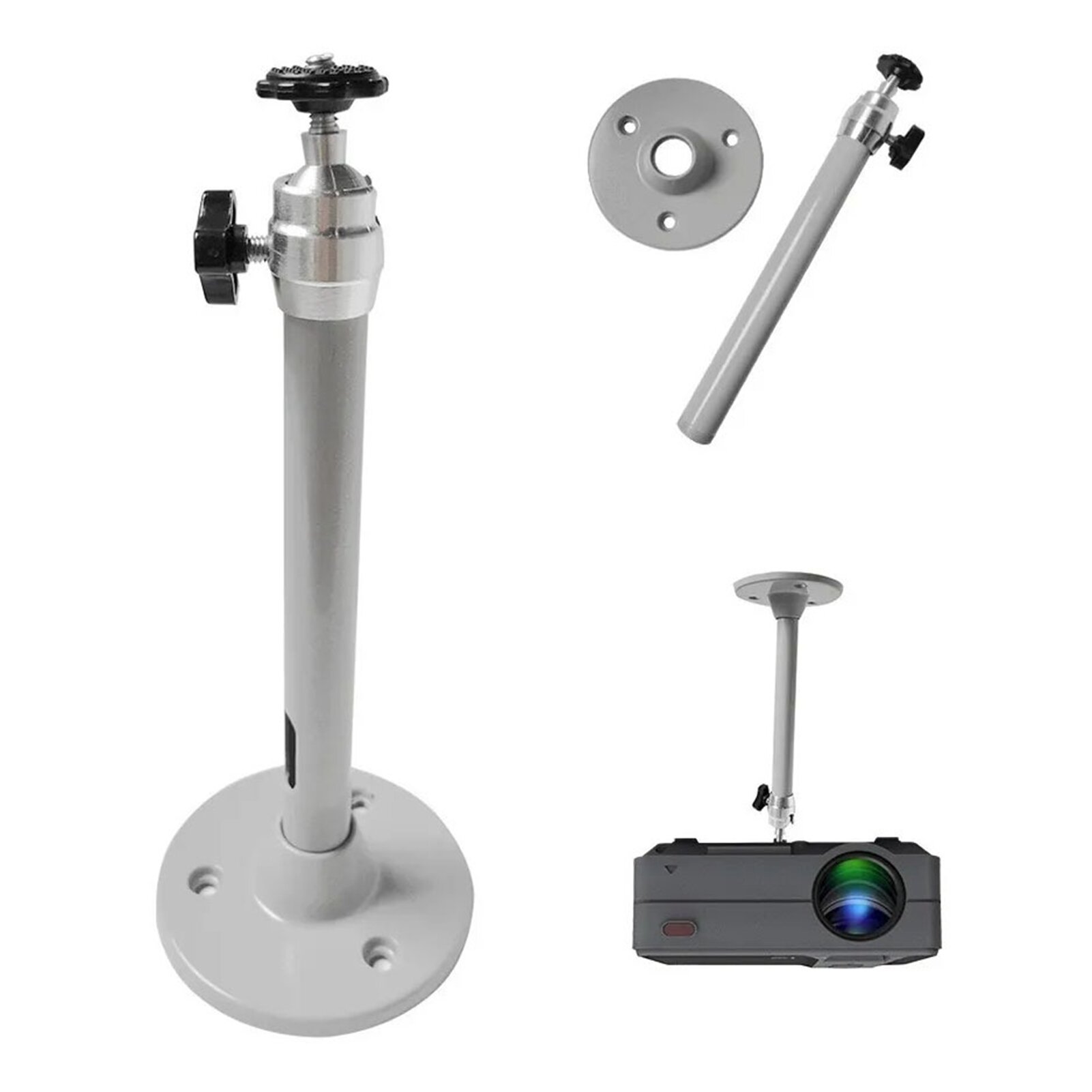 Проектор потолок Mount 18 мм универсальный регулируемый проектор Потолочный монтарь