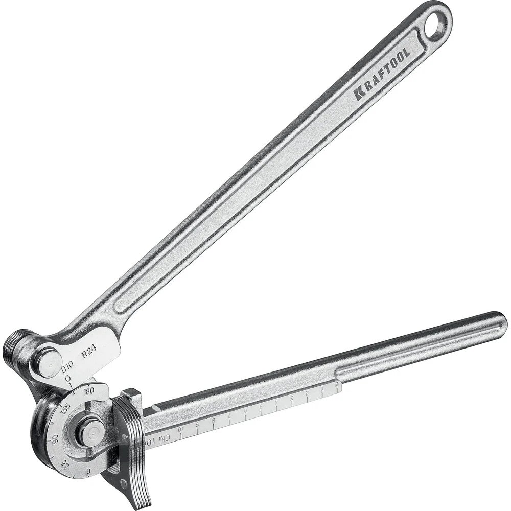 Кованый рычажный трубогиб для нержавеющей стали KRAFTOOL 23508-10, нержавеющая сталь