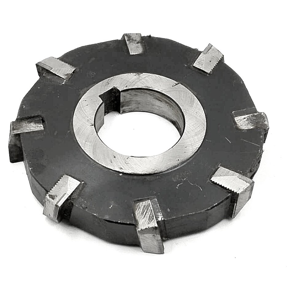 Фреза дисковая 3-х сторонняя 150х24х50 с рифлеными вставными ножами