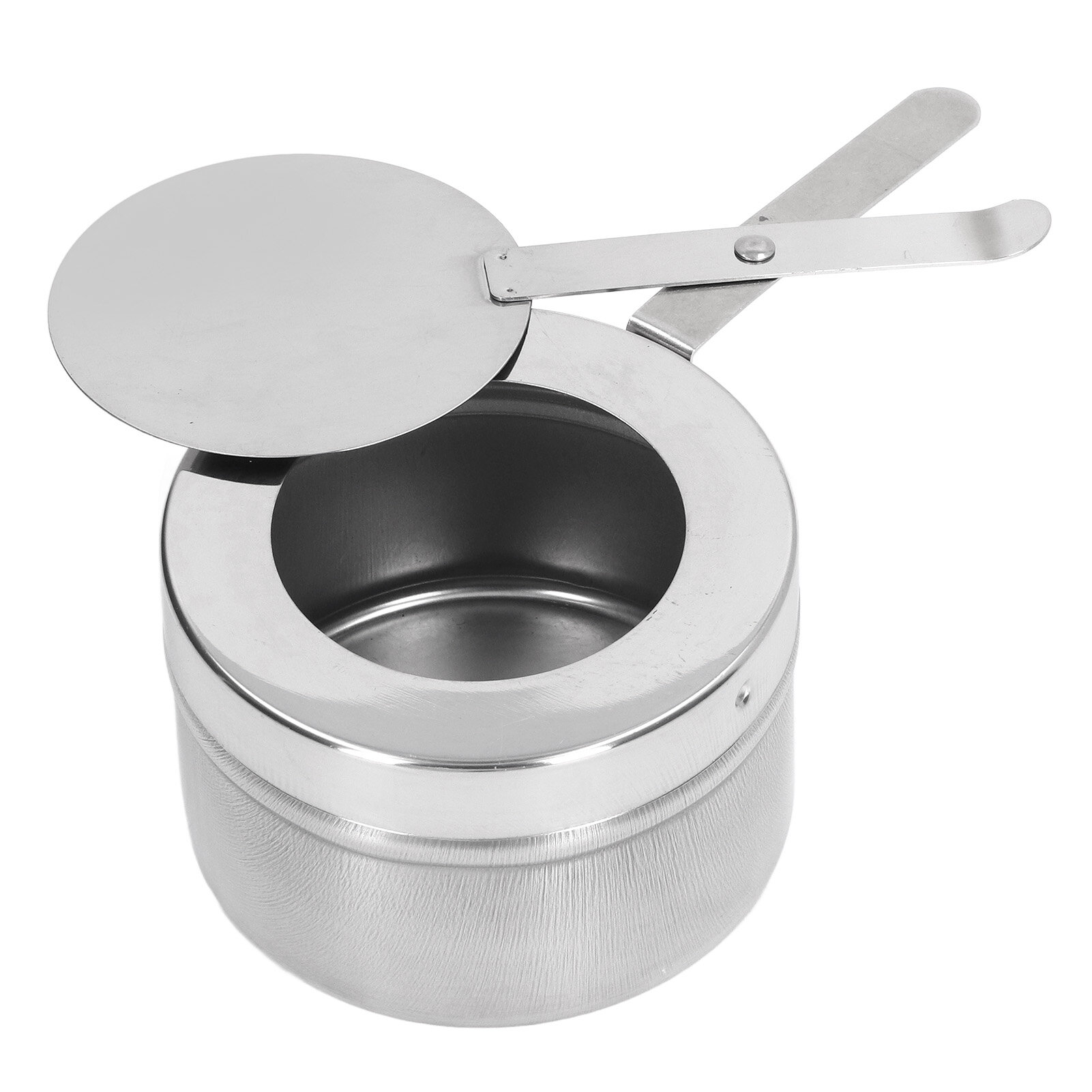 Восковая нагревательная печь с ручкой и крышкой портативной пищевой печи из нержавеющей стали