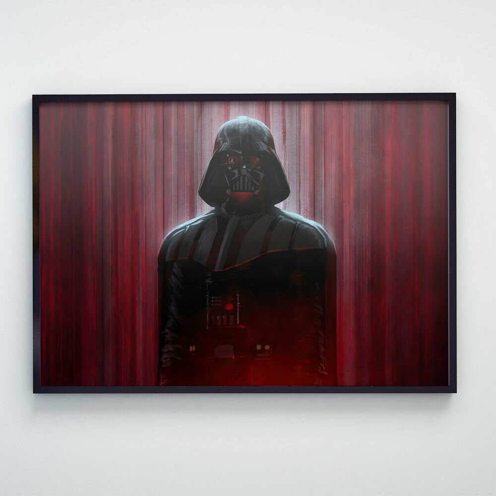 Плакат, постер Star Wars: Darth Vader, Звёздные войны: Дарт Вейдер на бумаге, размер 21х30см