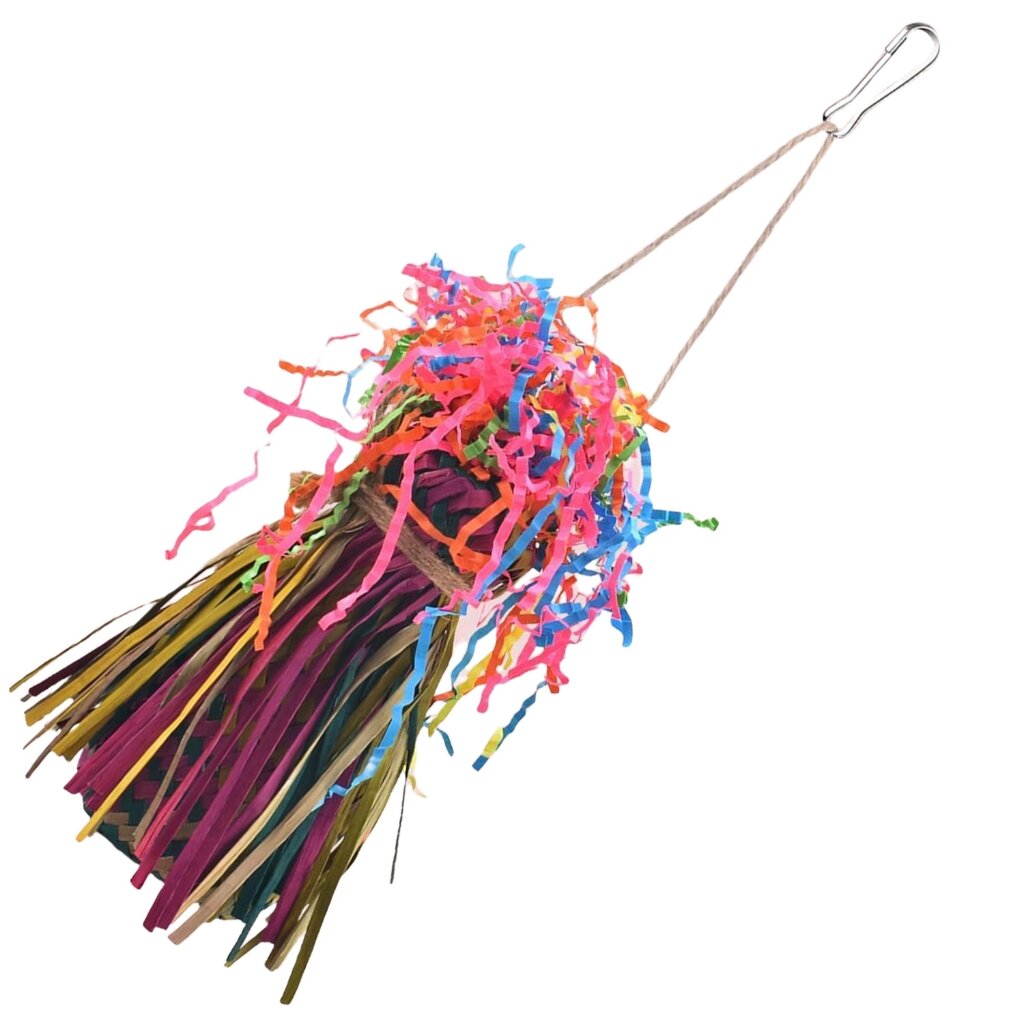 Игрушка для птиц, плетеная головоломка для жевания и развлечения для попугаев