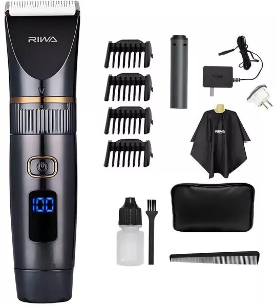 Машинка для стрижки Riwa Hair Clipper RE-6501 (Black)