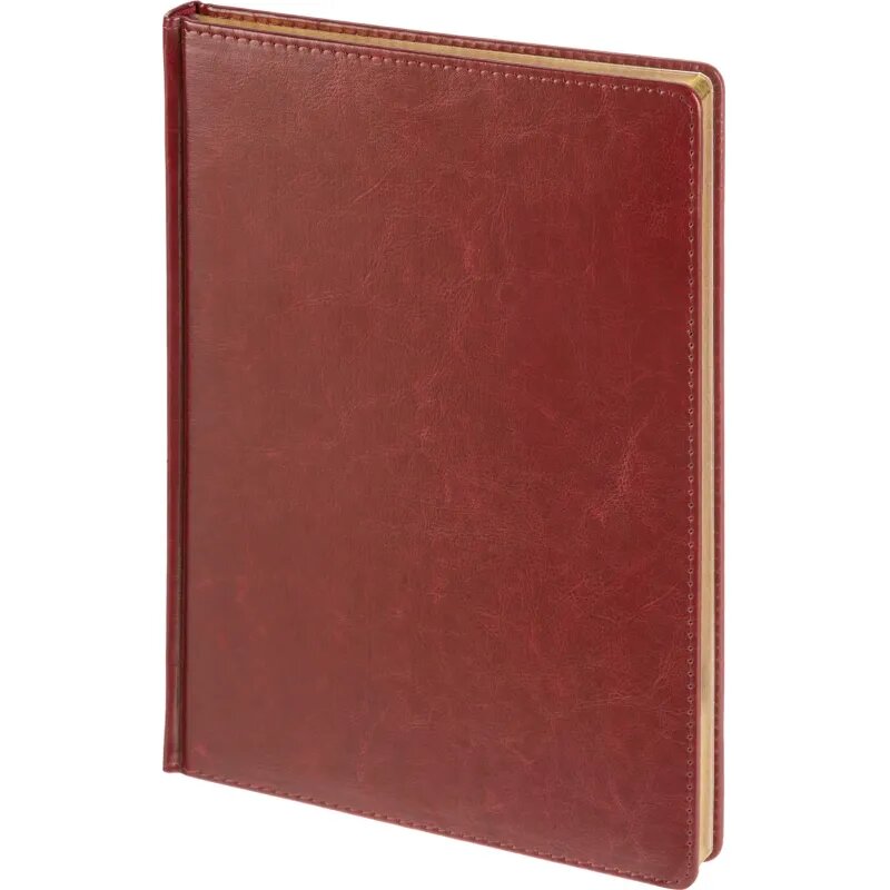 Ежедневник недатированный , А4,136л, Sidney Nebraskaбордо 3-539/01