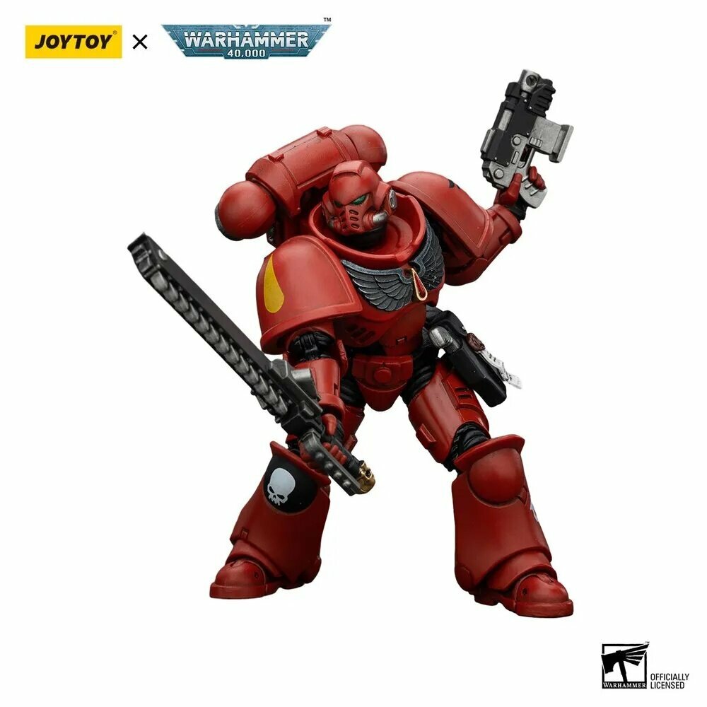 JOYTOY Warhammer 40K 1/18 Фигурка Blood Angels Intercessors Аниме Военная Модель