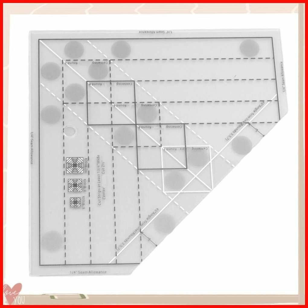Линейка для лоскутных сеток
