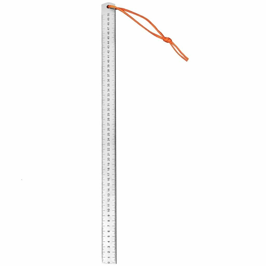 50 см линейка для автомобиля, утолщенная из нержавеющей стали, инструмент для измерения, - 5MM