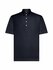 Рубашка Ermenegildo Zegna Buttoned polo shirt, размер 52, синий