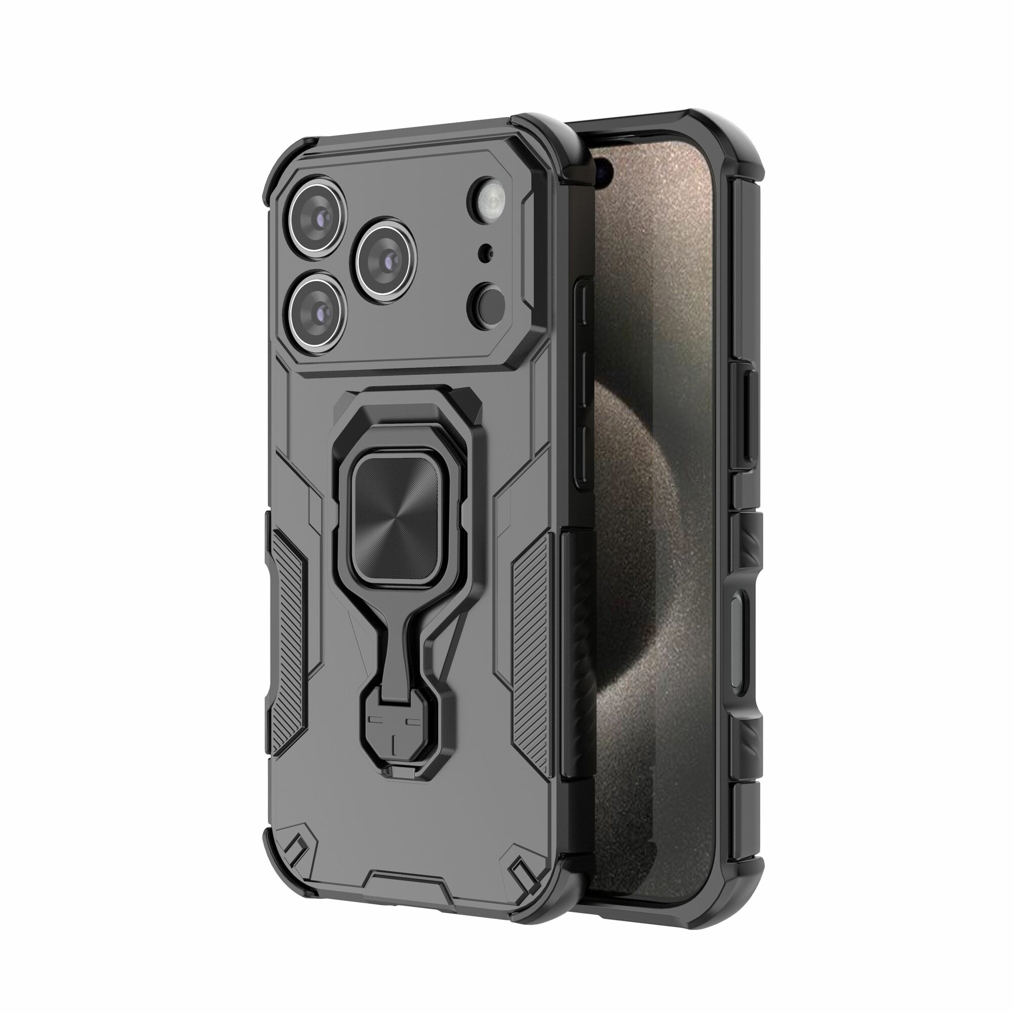 Противоударный чехол Antistrike для iPhone 17 Pro черный