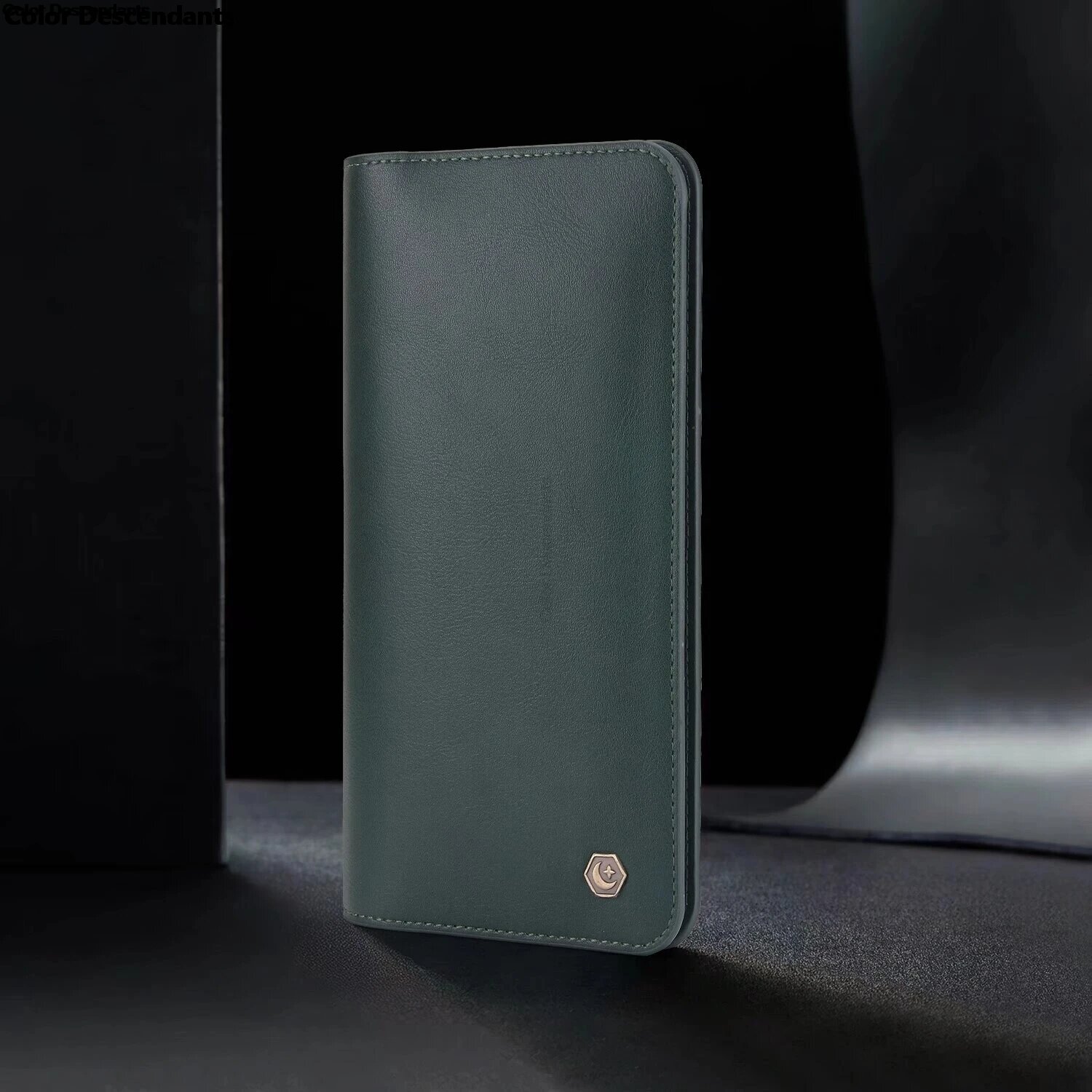 Чехол-бумажник для iPhone12 11 Samsung с диагональю 7 дюймов Темно-зеленый, Dark Green