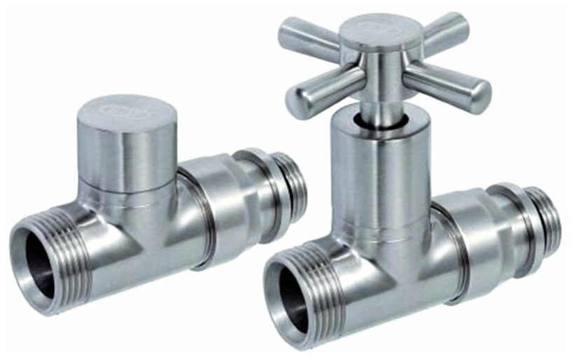 Комплект радиаторный Comap S419C 1/2"-3/4"НР ЕК , прямой, хром/глянец F419404