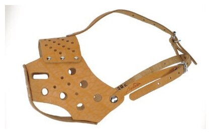 Намордник (Аркон) 38см бладхаунд, бульмастиф (сука), дог, кавказская овчарка, ньюф (кобель), ротвейлер (крупный кобель), среднеазиатская овчарка, черный терьер, южнорусская овчарка (кобель)