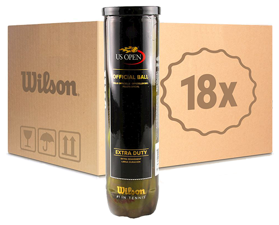 Теннисные мячи Wilson US Open Extra Duty 72 (18x4)