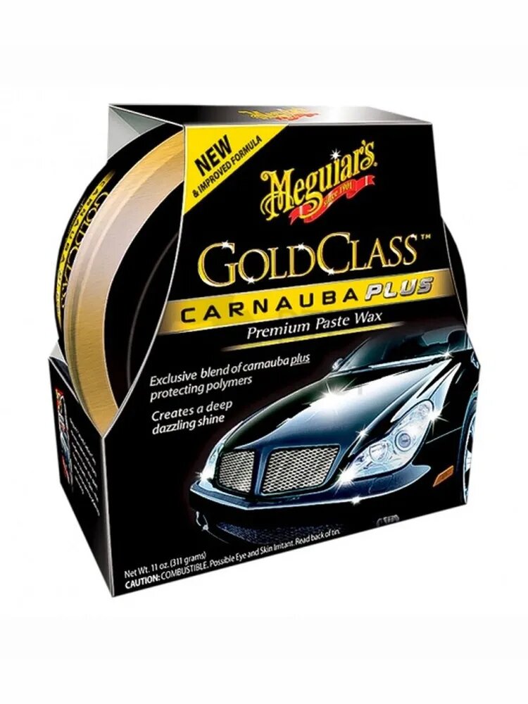 Воск Gold Class Paste Car Wax Meguiar's, 311г.
