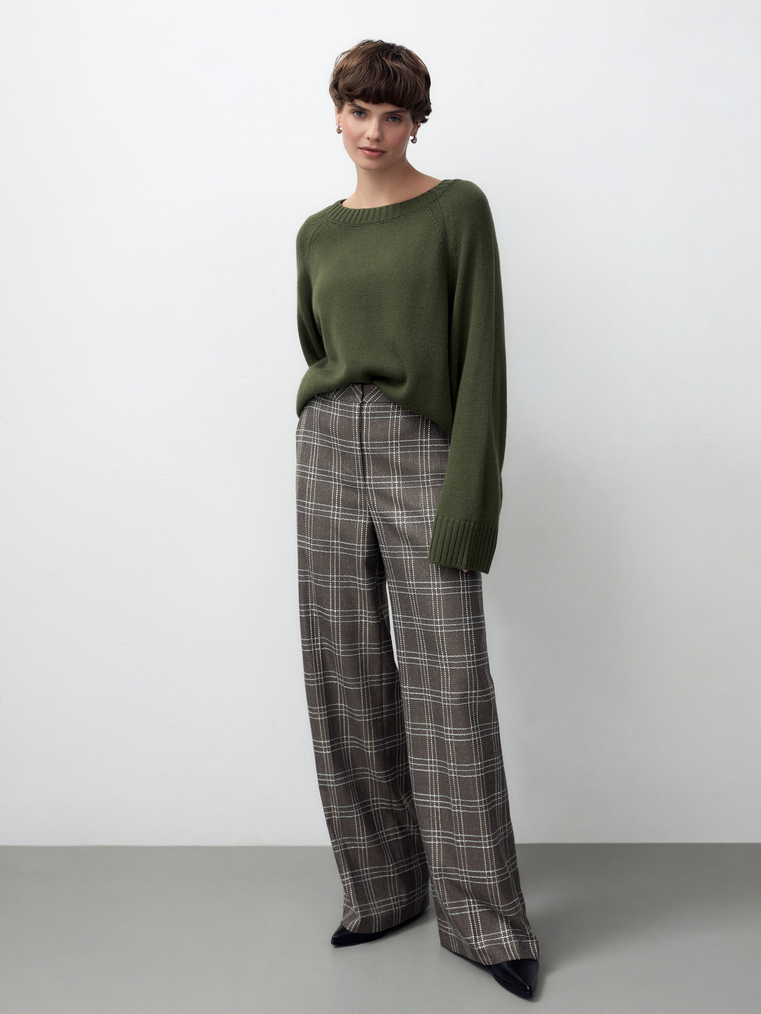 Брюки трубы