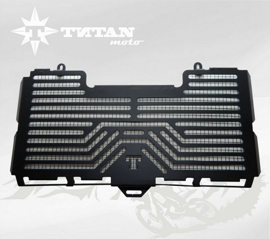 Защита радиатора BMW F800R. Титаn moto