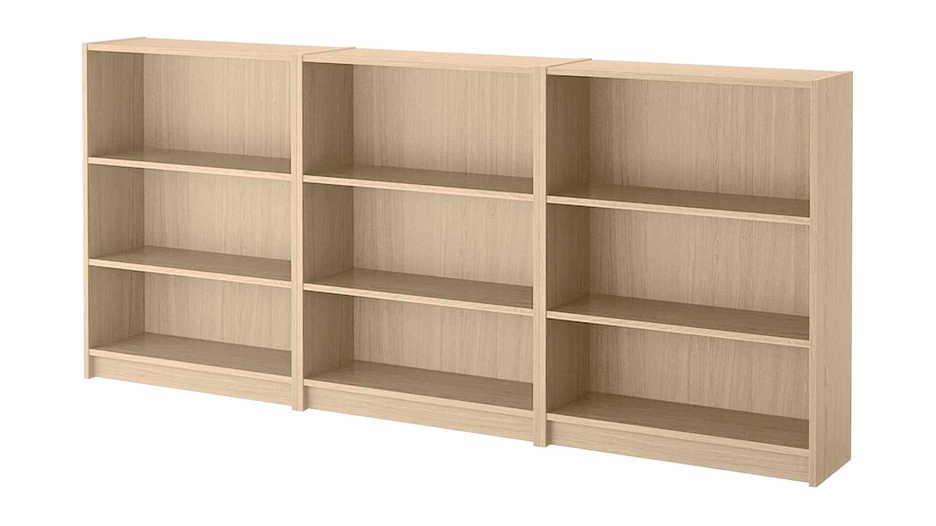 Стеллаж открыты Billy 07, размер 240x28x106, цвет ЛДСП дуб сонома