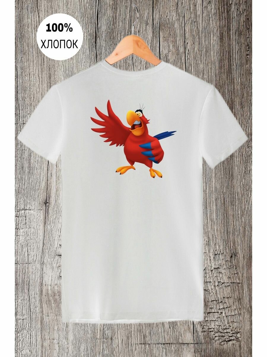 Футболка aladdin аладдин lago яго попугай