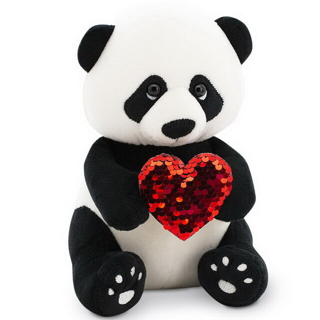Мягкая игрушка Панда Бу: Пламенное сердце 20 см, Orange Life, Orange Toys, OS807-47/20