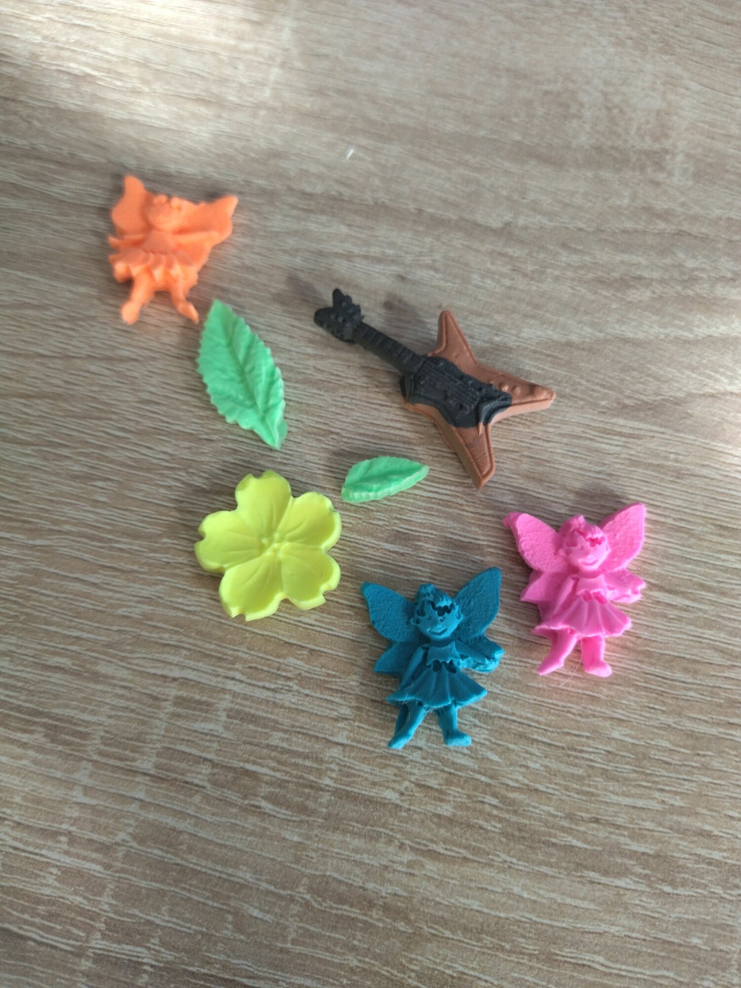 Набор миниатюр, еды, для ватной игрушки, куклы, 7 шт