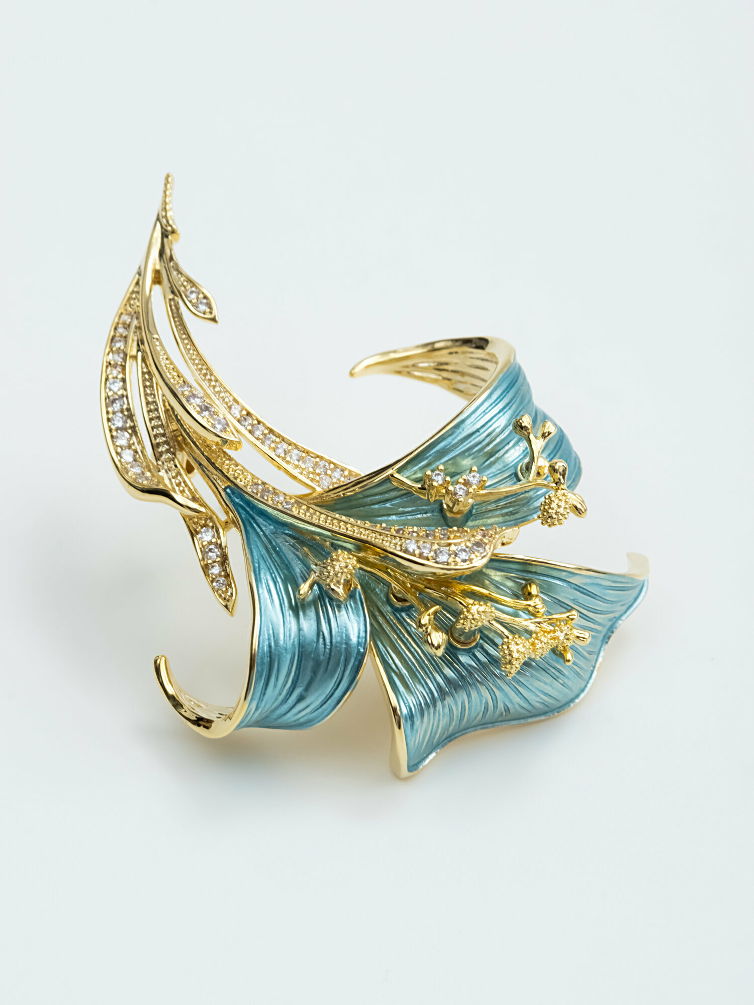 Брошь, кристалл