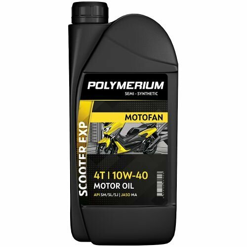 Моторное масло Polymerium MOTOFAN SCOOTER EXP 4T 10W40 1л