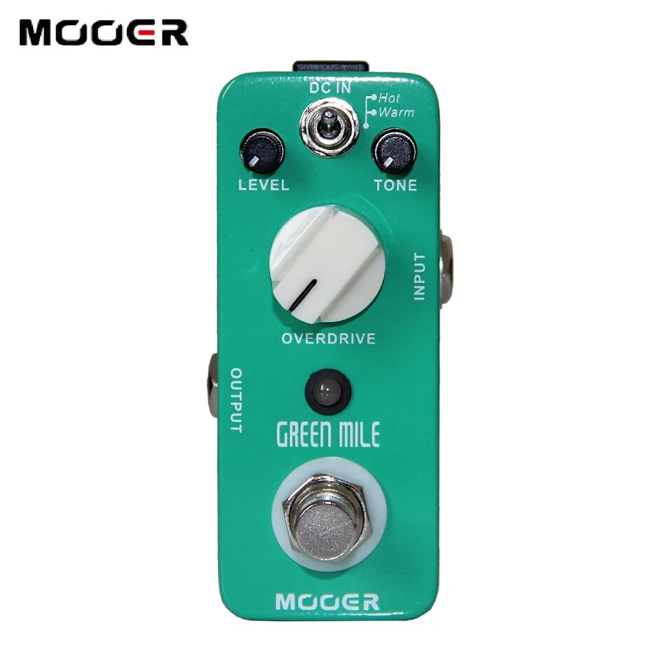 Mooer Green Mile Мини Овердрайв Педаль