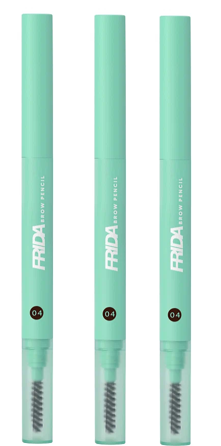 Карандаш автоматический для бровей Love Generation Frida, тон 04 темно-коричневый, 0,15 г 3 шт