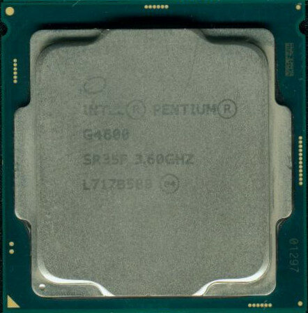 Процессор Intel Pentium G4600 3.60 GHz, Socket 1151/3Mb/2x, 4x, Core/HD 610 SR35F