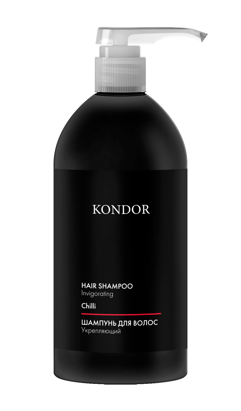 Kondor Шампунь Hair&Body Чили, мужской, для всех типов волос 750 мл.