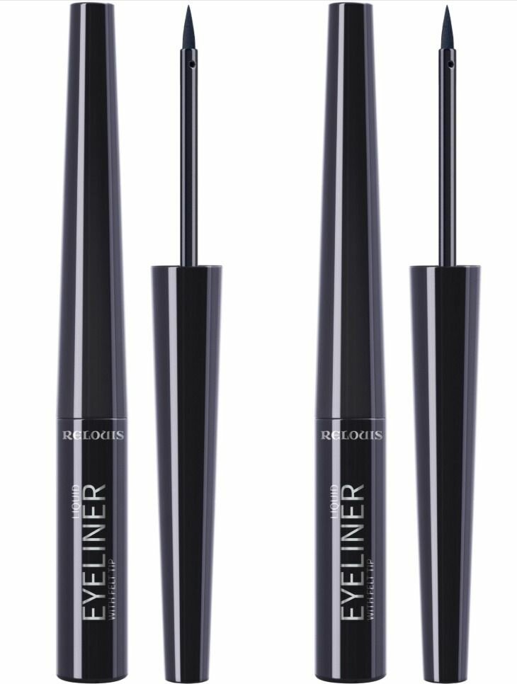 Relouis подводка жидкая с фетровым аппликатором - 2 штуки