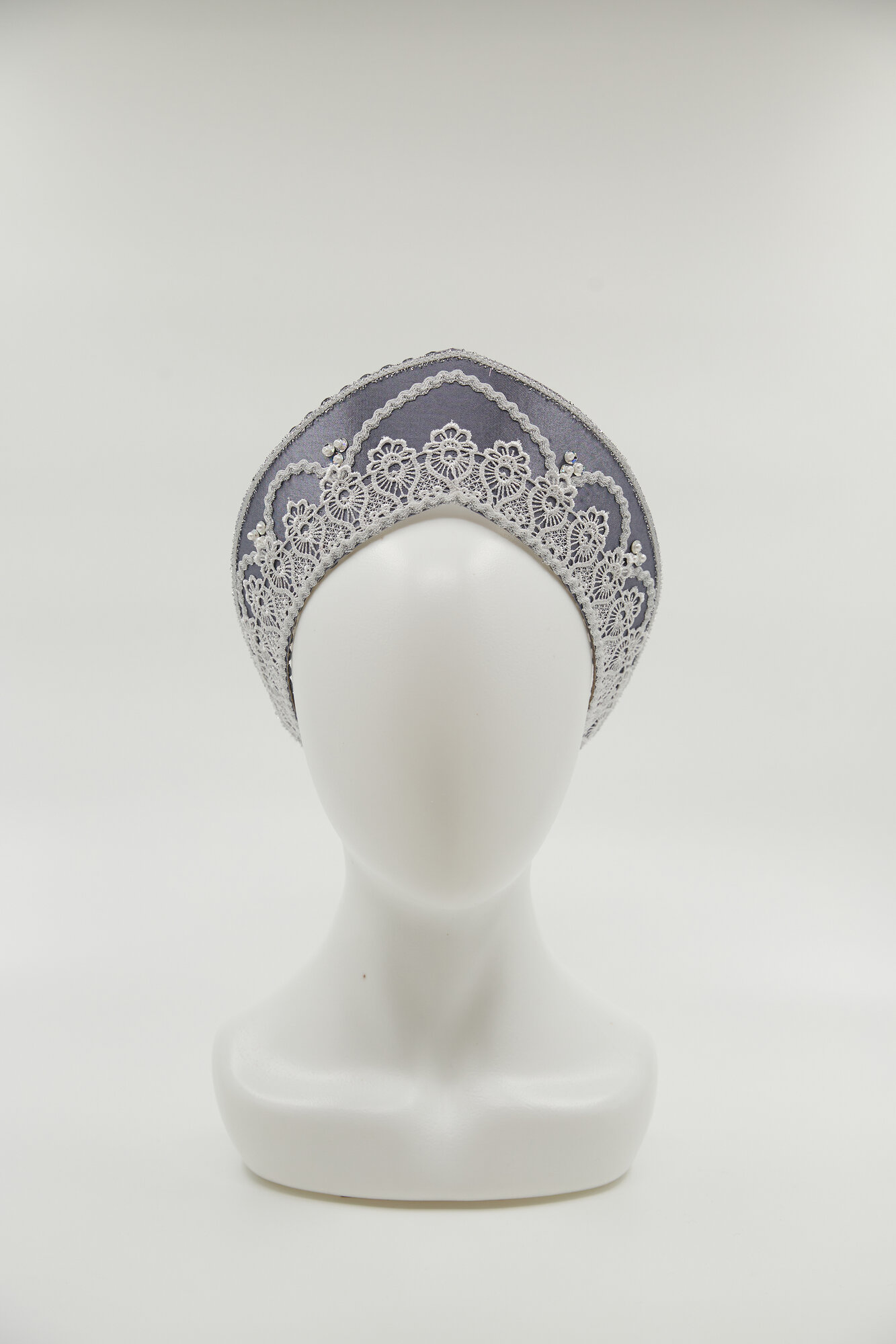 Забава Углич Кокошник "Девичий" (кружево)