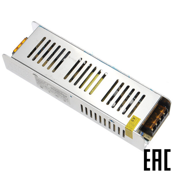 Блок питания компактный к светодиодной ленте General 220В/12В постоянного тока 200Вт 514000 GDLI-S-200-IP20-12