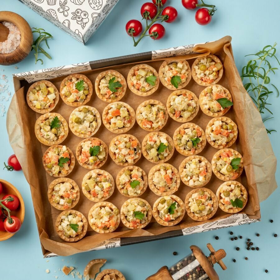 Бокс тарталеток премиум #6