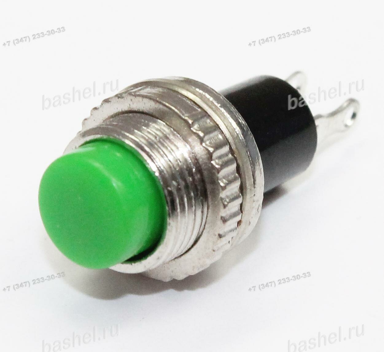 Кнопка D304 б/ф, мет. зелёный, RUiCHi