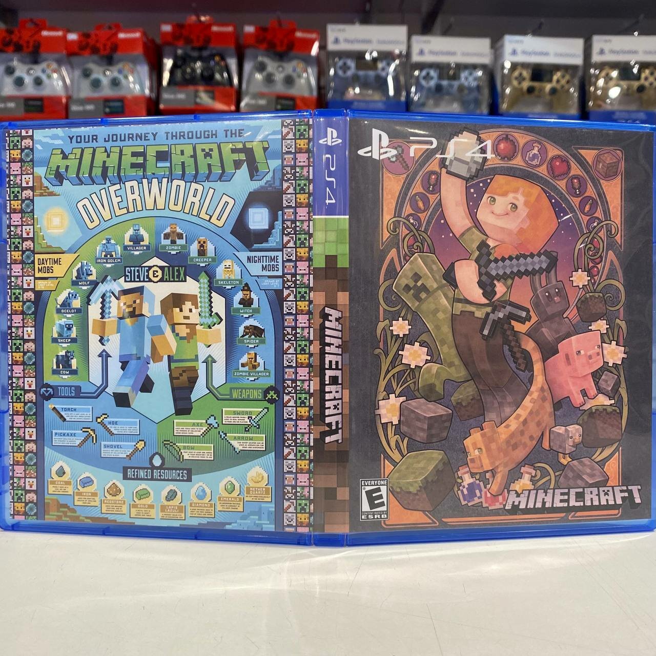 Эксклюзивная обложка PS4 для Minecraft №12