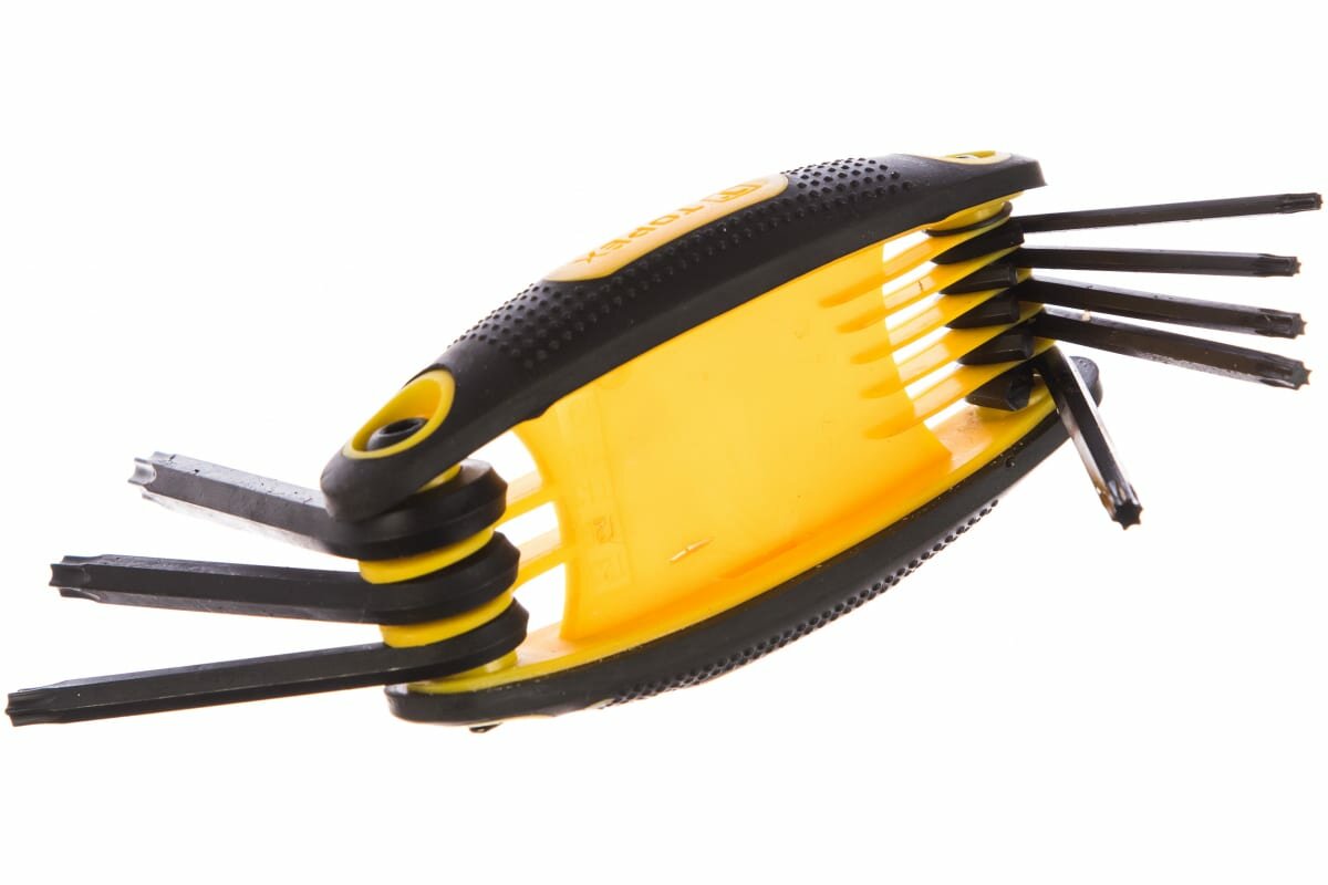 TOPEX Ключи Torx T9-T40, набор 8 шт, сталь CrV 35D959